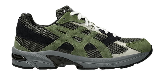 ASICS Unisex GEL-1130 Olive Canvas/Smog Green | Sneakers.nl