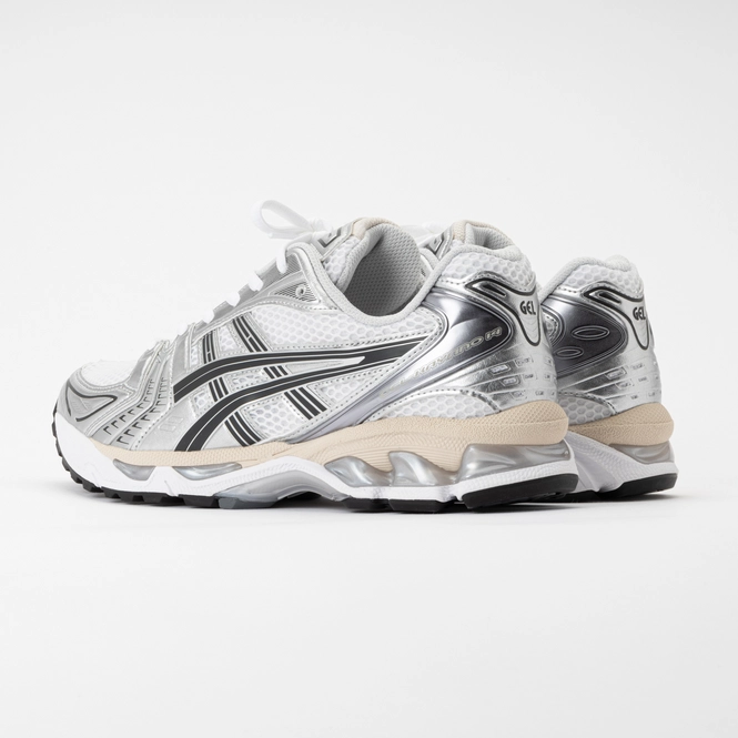 ASICS Unisex GEL-KAYANO 14 White/Graphite Grey | Sneaker District COM