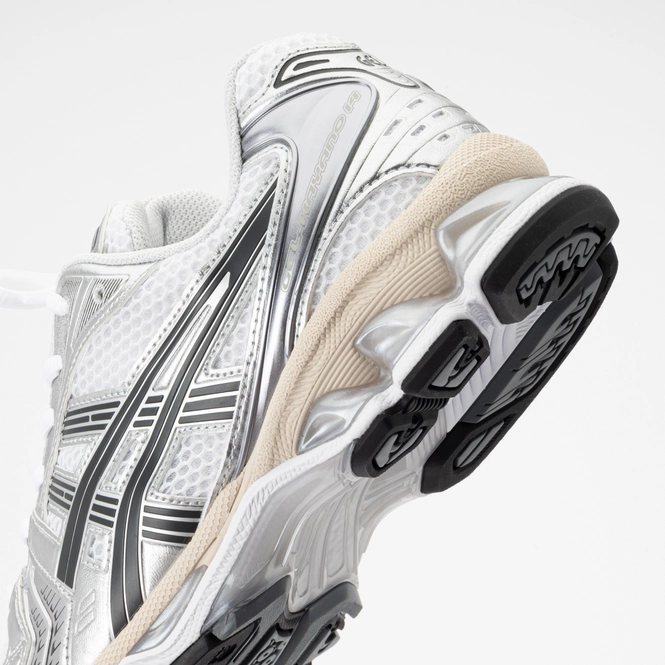 ASICS Unisex GEL-KAYANO 14 White/Graphite Grey | Sneaker District COM