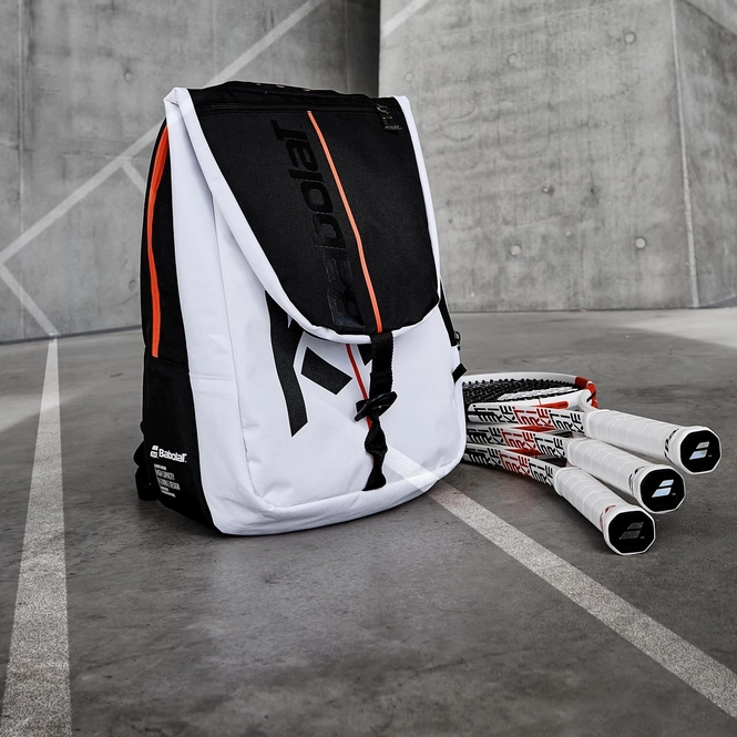 Tennisrucksack Babolat Pure Strike White Red 2020 | Tennisplanet.de