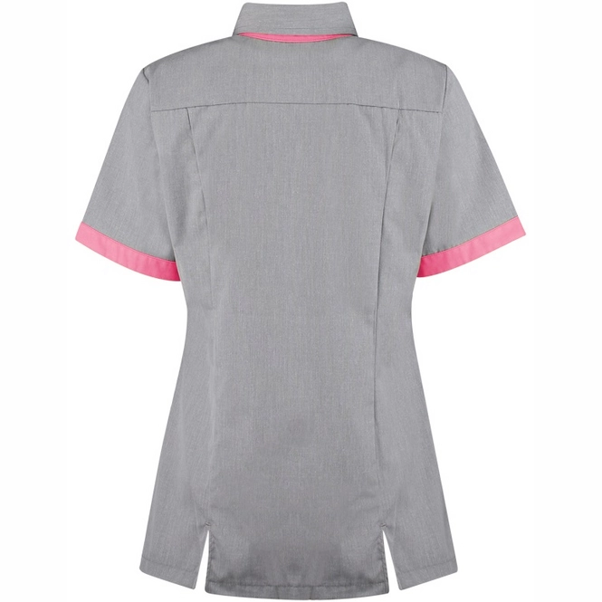 Zorgjas Haen Women Trend Line Fijke Grey Cross Shocking Pink Contrast ...