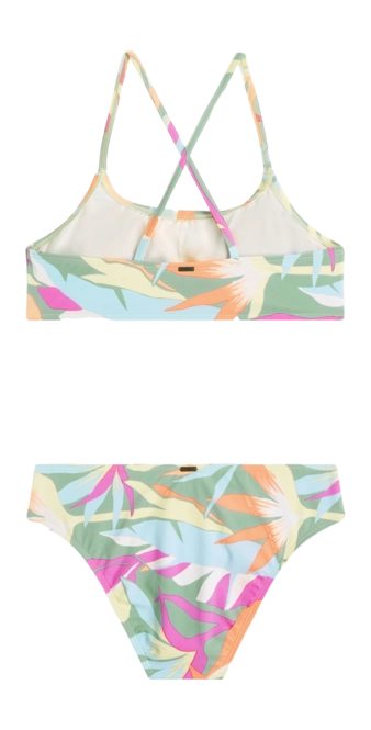 Bikini O'Neill Girls Essentials Bralette Green Tropicana | Outdoorsupply