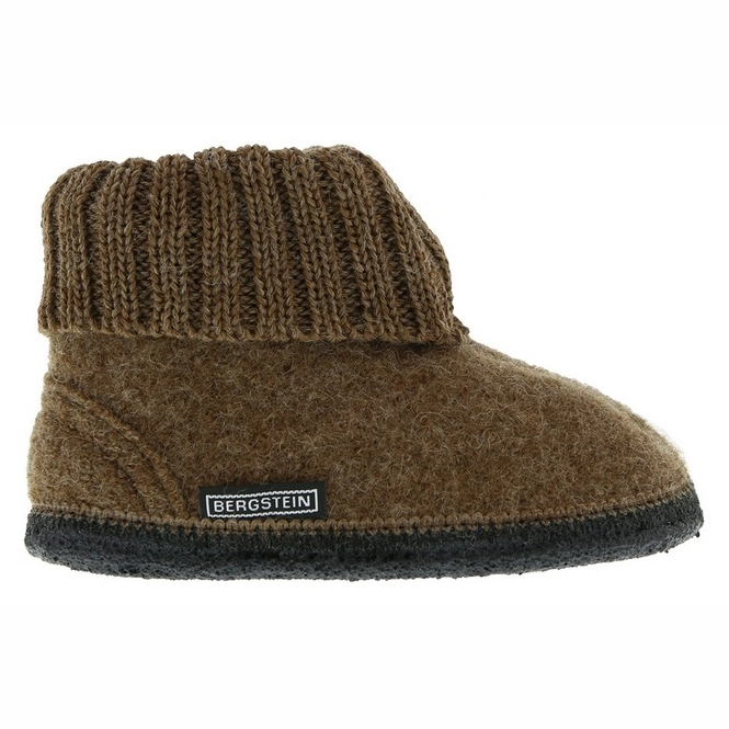 Pantoffel Bergstein Cozy Brown | Schoenfashion