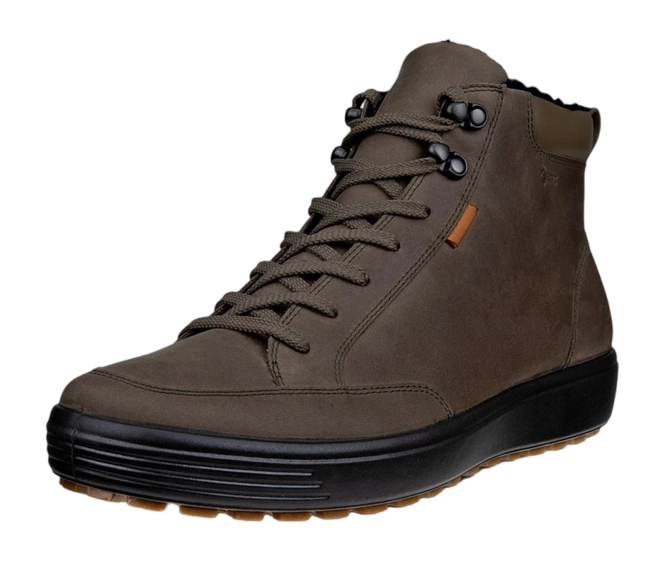 Boots ECCO Men Soft 7 Tred Tarmac/Dark Clay | Schoenfashion