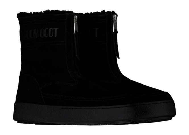 Boots Moon Boot Ltrack Lara Damen Black | Gummistiefelexperte