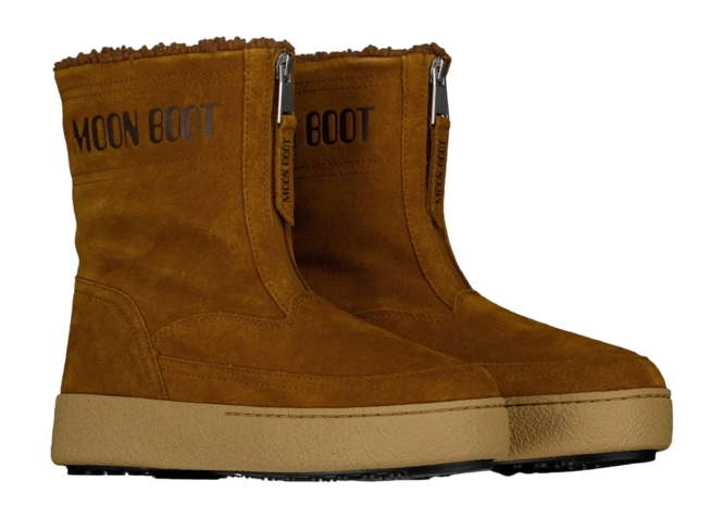 Boots Moon Boot Ltrack Lara Damen Cognac | Schneestiefelshop