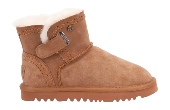 Boots Warmbat Langlo Suede Damen Cognac | Bedsupply.de