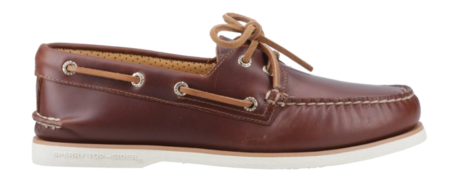 Bootschoen Sperry Men Gold Cup Authentic Original 2-Eye Tan | Etrias.nl