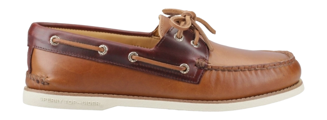 Bootschoen Sperry Men Gold Cup Authentic Original 2-Eye Tan/Brown ...