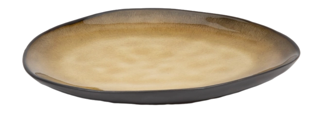 Teller Serax Oval M Green Pure Black 20 cm | Kochexperte