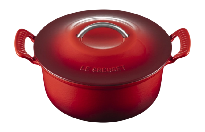 Braadpan Le Creuset Modern Heritage Rond Kersenrood 26 cm | Kookexpert