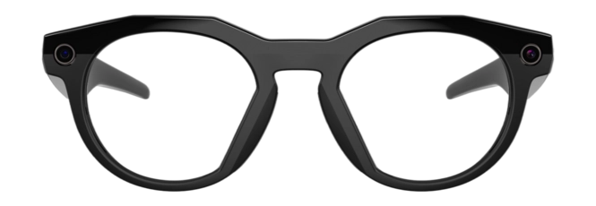 Bril Oakley Meta HSTN Clear Black | Outdoorsupply