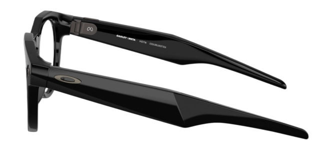 Bril Oakley Meta HSTN Clear Black | Outdoorsupply