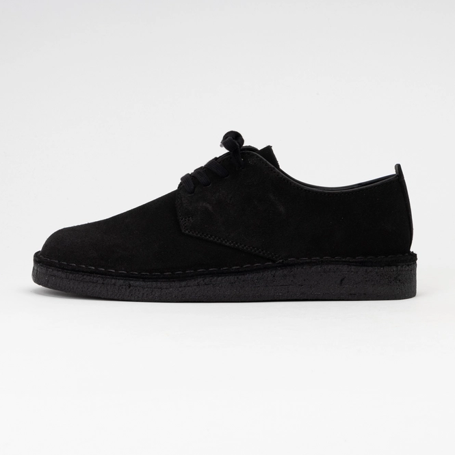 Clarks Originals Men Coal London Black Suede | Sneaker District