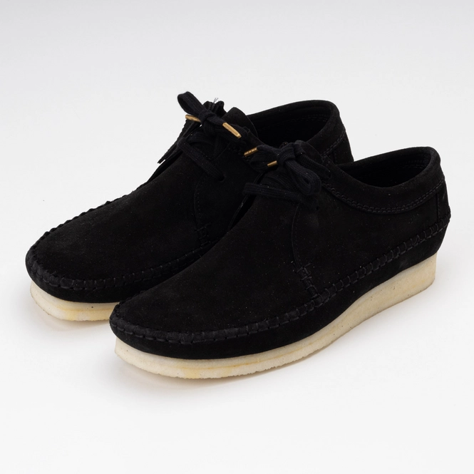 Clarks Originals Men's Weaver Black Suede '24 | Sneaker District COM
