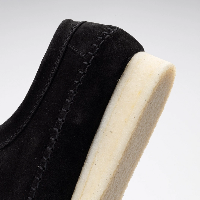 Clarks Originals Men Weaver Black Suede | Sneaker District