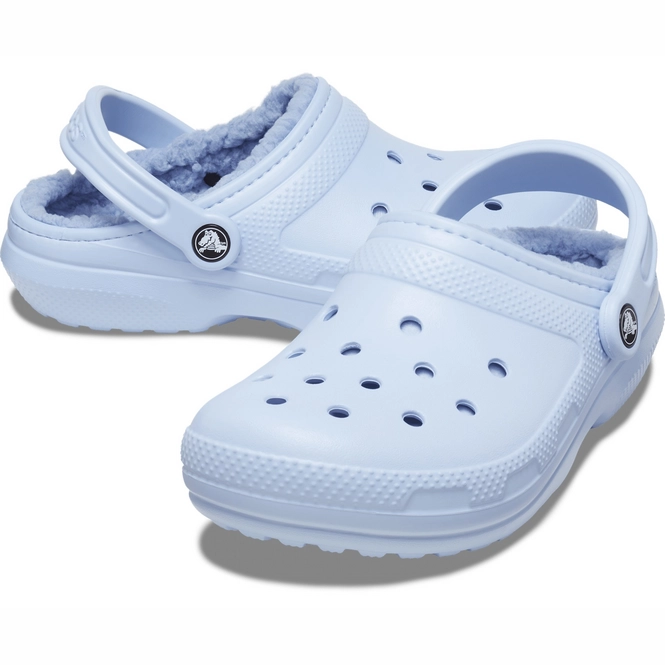 Sandaal Crocs Unisex Classic Lined Clog Blue Calcite | Schoenfashion
