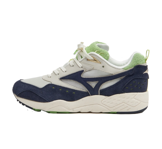 Mizuno Contender White Onyx / Total Eclipse / Green Tea | Sneaker District
