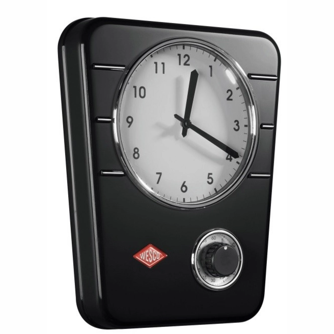 Clock Wesco Classic Line Black | Cookwarestore