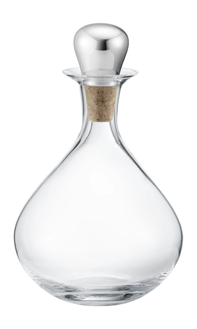 Decanter Georg Jensen Sky With Steel Stopper Crystalline 1.45 L ...