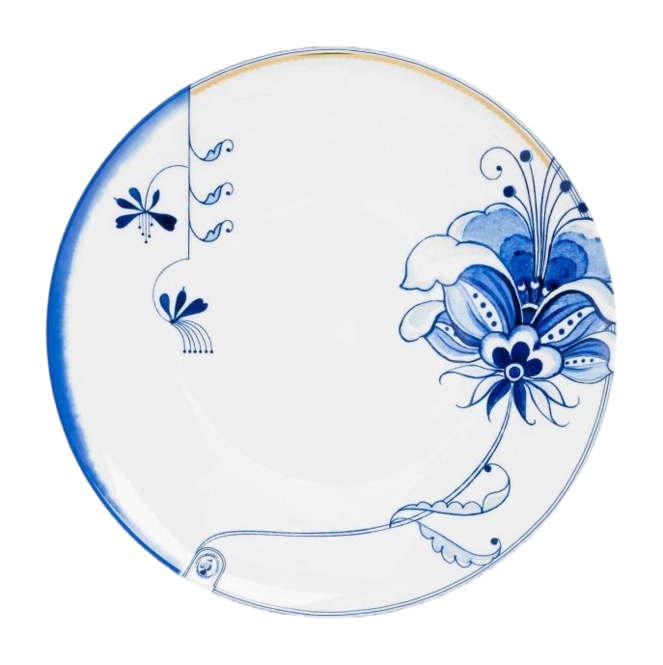 Essensteller Pip Studio Pip & The Blue Bird White 30 cm | Kochexperte