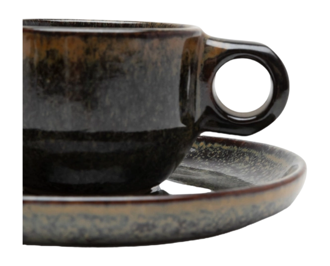 Espressotasse Serax Surface Tableware By Sergio Herman Indi Grey 100 ml ...