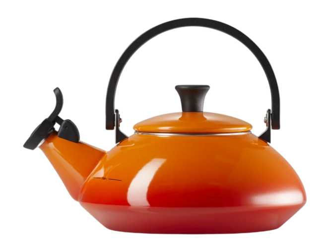 Tea Kettle Le Creuset Zen Orange Red 1.5l | Cookwarestore
