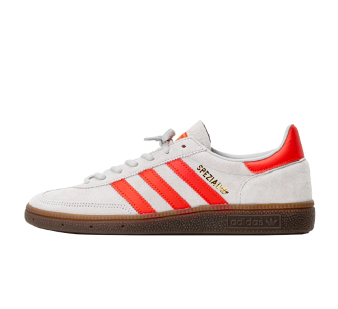 adidas Handball Special Grey Two / Hi-Res Red / Gold Metallic | Sneaker ...