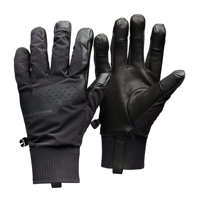 Gloves Black Diamond Unisex Alpine Softshell Gloves Black ...
