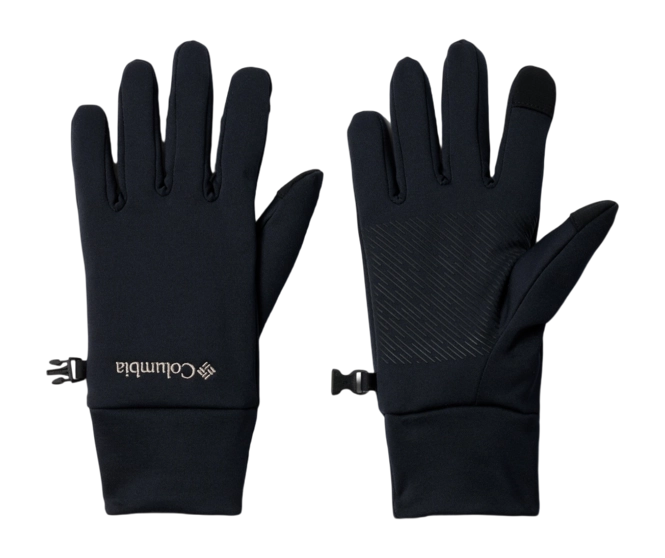 Gloves Columbia Unisex Point Park Fleece Glove Black | Outdoorsupply.co.uk