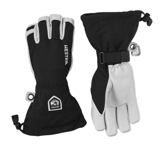 Gants Hestra Unisexe Army Leather Heli Ski Black | Equipementaventure