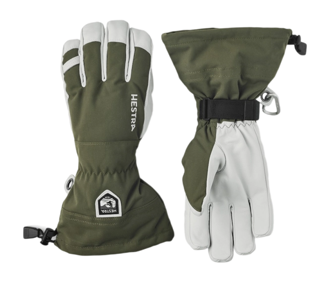 Gants Hestra Unisexe Army Leather Heli Ski Olive | Sneaker District FR