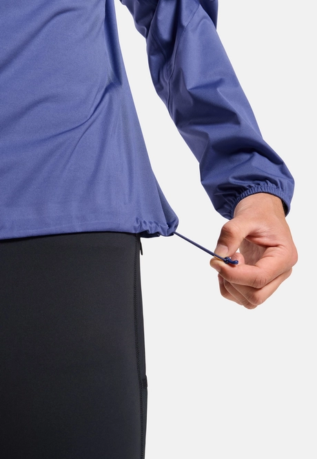 Running jacket Odlo Men X-Alp Waterproof Skipper Blue | Outdoorsupply.co.uk