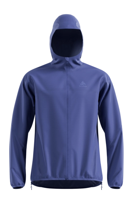 Running jacket Odlo Men X-Alp Waterproof Skipper Blue | Outdoorsupply.co.uk