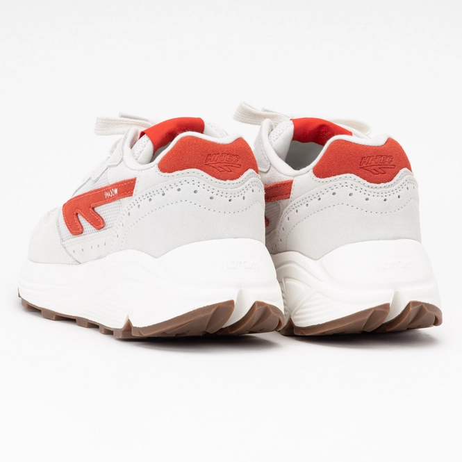 Hi-Tec Unisex HTS SHADOW RGS Star White / Red Alert / Gum Rubber ...