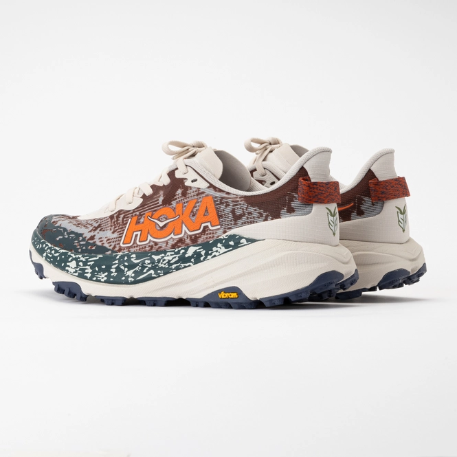 HOKA Men M Speedgoat 6 Putty / Blue Twilight | Sneaker District