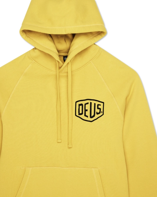 Hoodie Deus Men Venice Address Mimosa Gold | Sneaker District