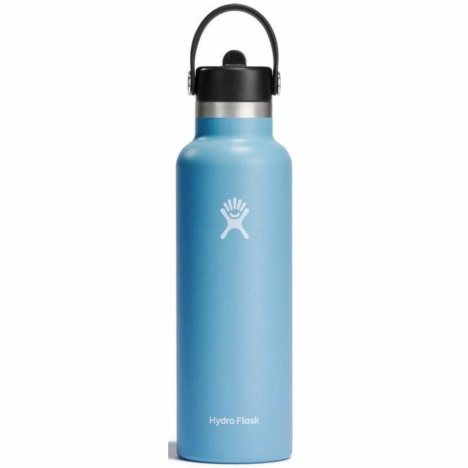 Thermosfles Hydro Flask Standard Flex Straw Cap Rain 621 ml | Outdoorsupply