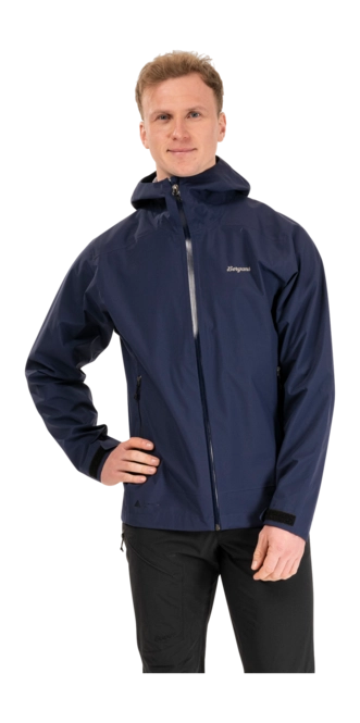 Jacke Bergans Essentials 3L Shell Jacket Herren Navy Blue ...