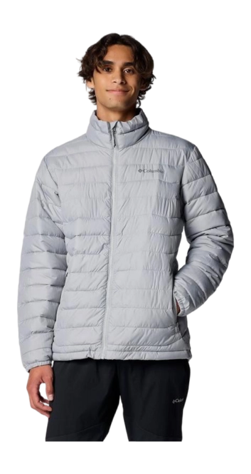 Jas Columbia Men Powder Lite II Jacket Columbia Grey | Outdoorsupply