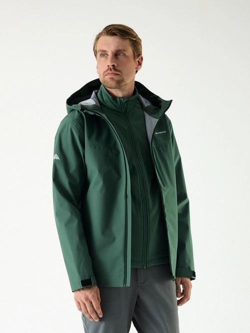 Jas Cortazu Men AR Hardshell Jacket 10M Dark Green | Outdoorsupply