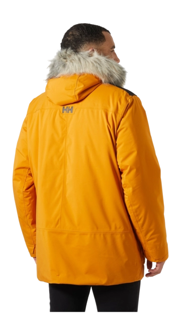 Jacket Helly Hansen Men Reine Parka Mustard | Outdoorsupply.co.uk