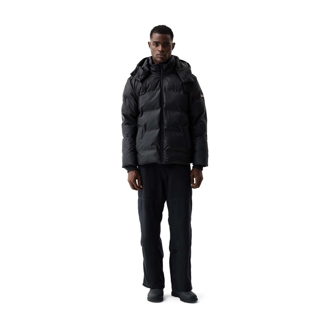Jas Hunter Men Wiley Sonic Welded PU Puffer Black | Regenlaarsexpert