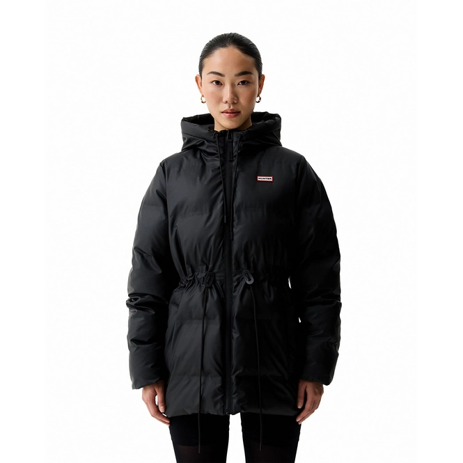 Jas Hunter Women Lemhi Sonic Welded PU Puffer Black | Regenlaarsexpert