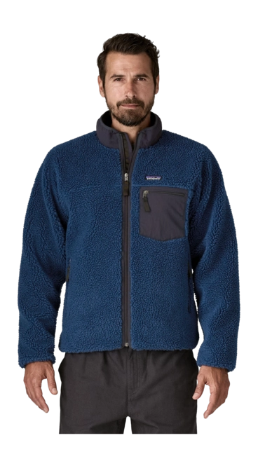 Jas Patagonia Men Classic Retro-X Jacket Clement Blue | Outdoorsupply