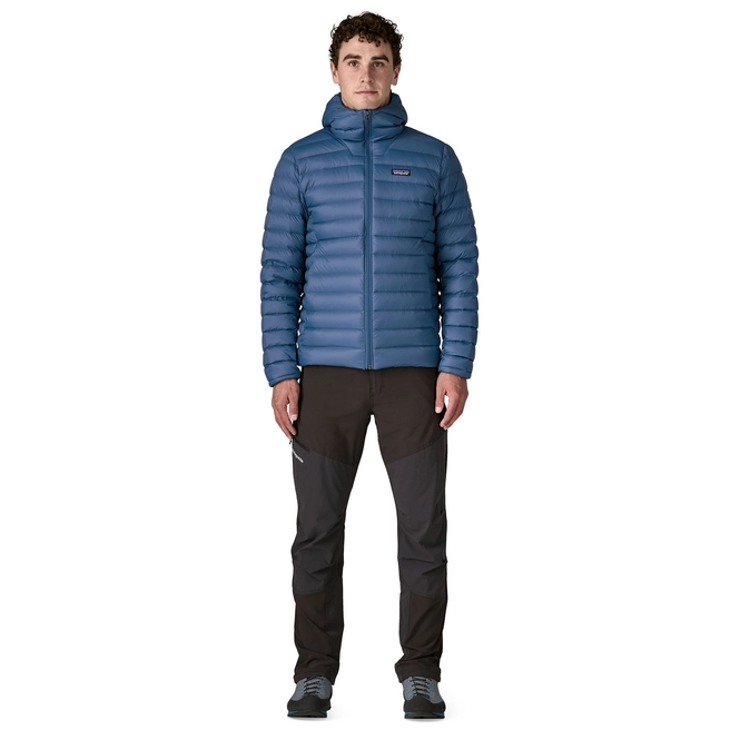 Jacket Patagonia Men Down Sweater Hoody Clement Blue | Outdoorsupply.co.uk