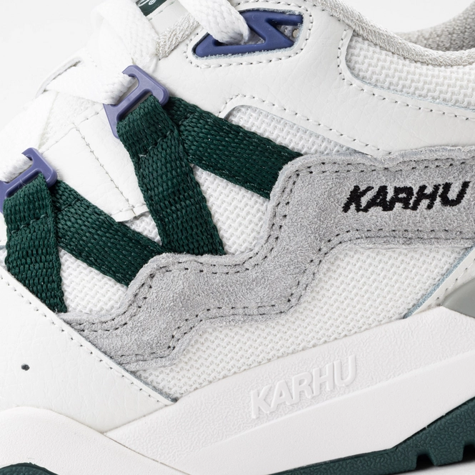Karhu Unisex Fusion XT Bright White / Rain Forest | Sneaker District