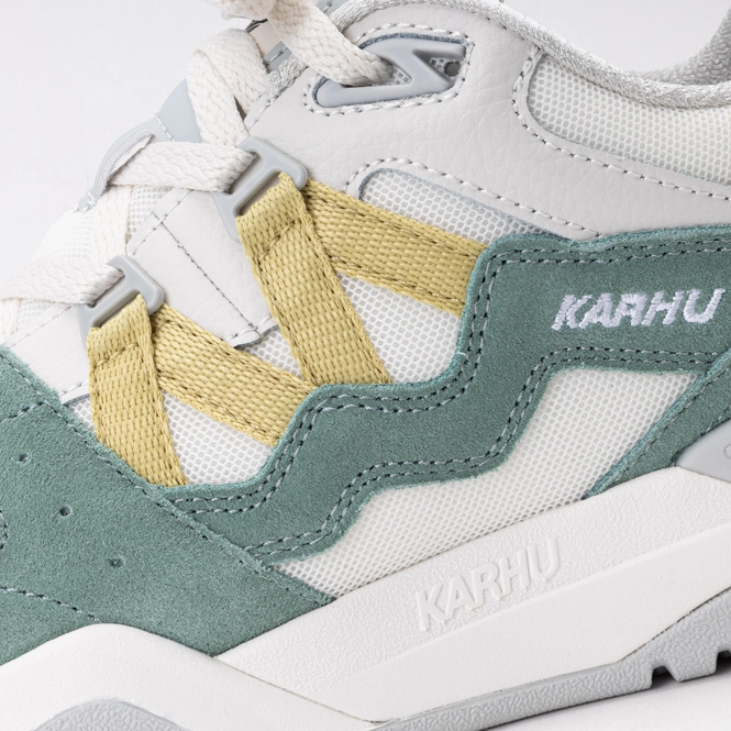 Karhu Unisex Fusion XT Iceberg Green / Dusty Yellow | Sneaker District