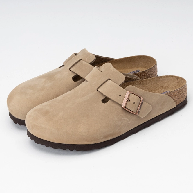 Boston Soft Footbed Oiled Leather Tobacco Brown