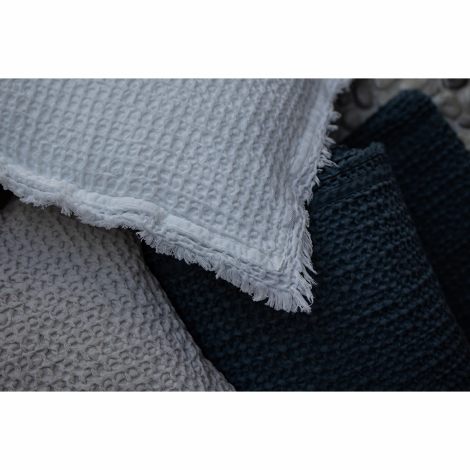 Plaid House in Style Kos Dark Blue | Bedsupply